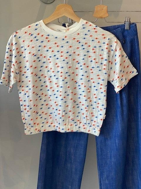 AO Blue/Red Dot Top – IF SO