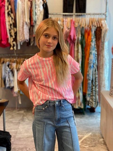 AO Pink Stripe Top – IF SO